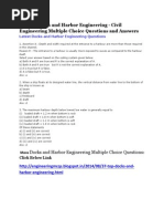 Civil Engineering Multiple Choice Questions and Answers | PDF | Civil ...