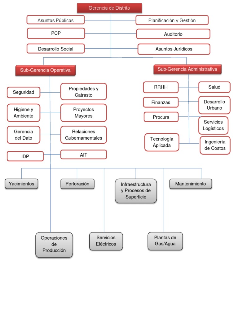 Organigrama de PDVSA 2023 | PDF