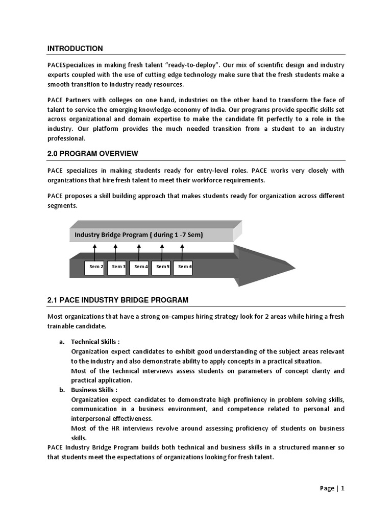 Pace | PDF | Computer Science | Expert