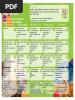 CACFP 90 Weekly Menu With Serving Sizes Template | PDF | Foods | Lunch