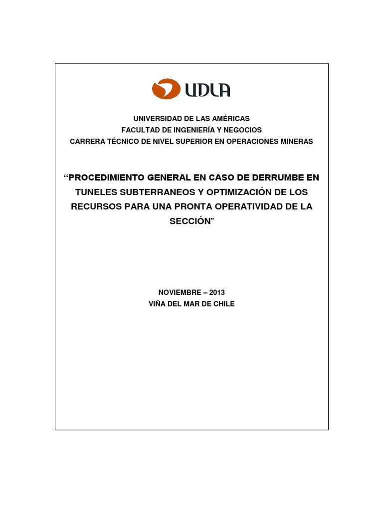 Informe Intro Diseño Minero - Revisado | PDF | Minería | Science