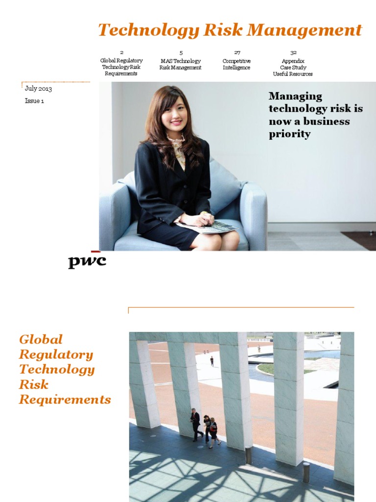 Tech Risk Management 201307 | PDF | Computer Security | Security