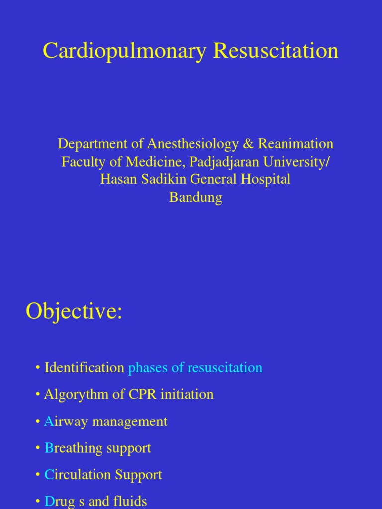 CPCR | Cardiopulmonary Resuscitation | Cardiac Arrest