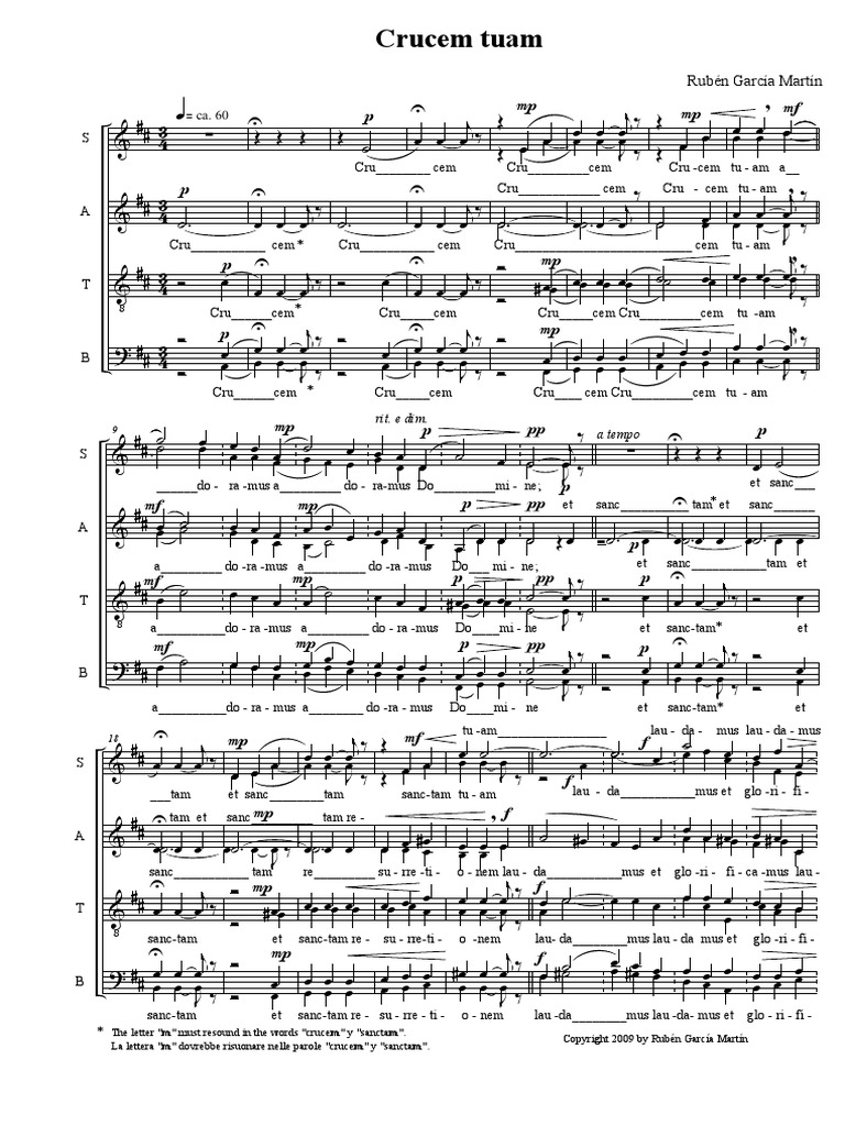 Crucem Tuam PDF | PDF