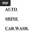 AUTOMATIC CAR WASH Project Report Final | PDF | Balance Sheet | Income ...