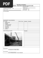 Method Statement For The Loading, Unloading and Shifting of Material | PDF | Crane (Machine ...