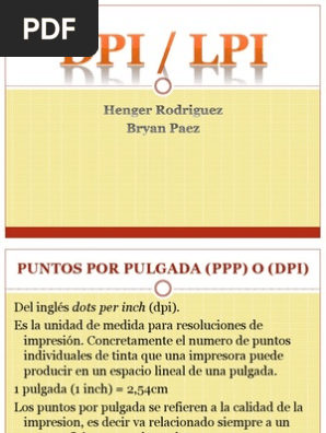 Lpi Vs Dpi