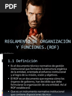 Guía para Elaborar el ROF | PDF | Comisión Europea | Administración Pública