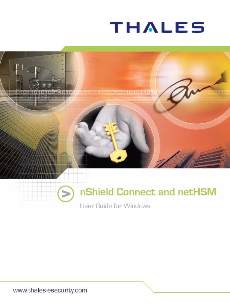 NShield Connect and NetHSM User Guide | PDF | Key (Cryptography ...