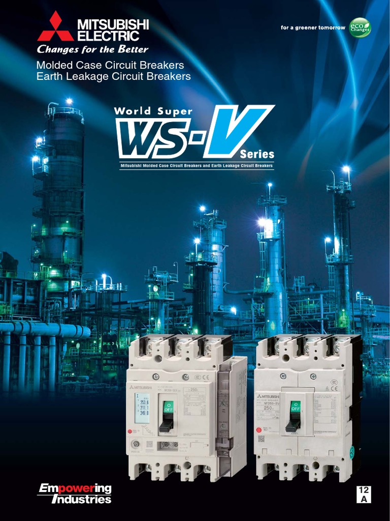 Mitsubishi Circuit Breakers Overview | PDF | Components | Power Engineering