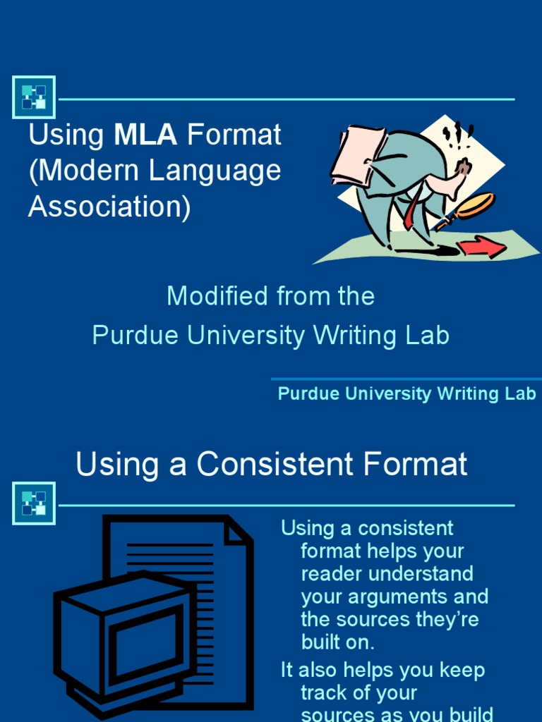 Using MLA Format (Modern Language Association) | PDF | Citation ...