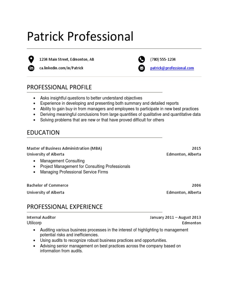 Patrick Professional | PDF