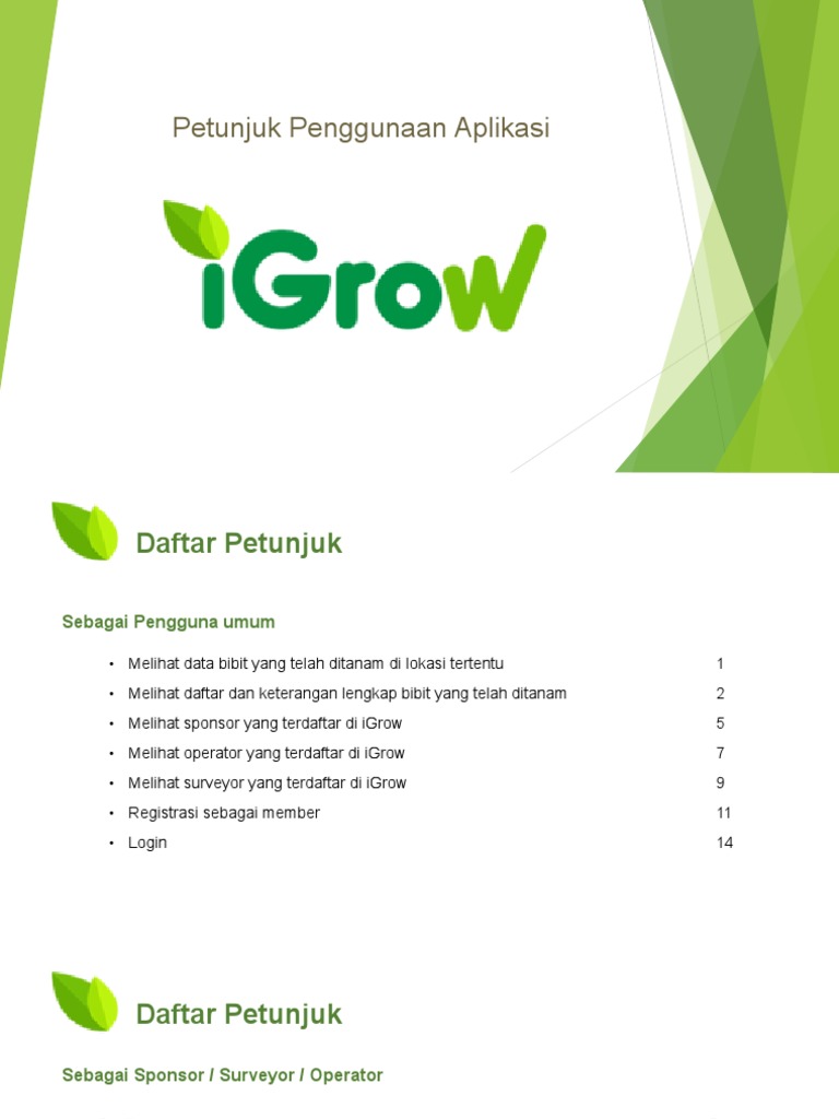 Igrow User Manual | PDF