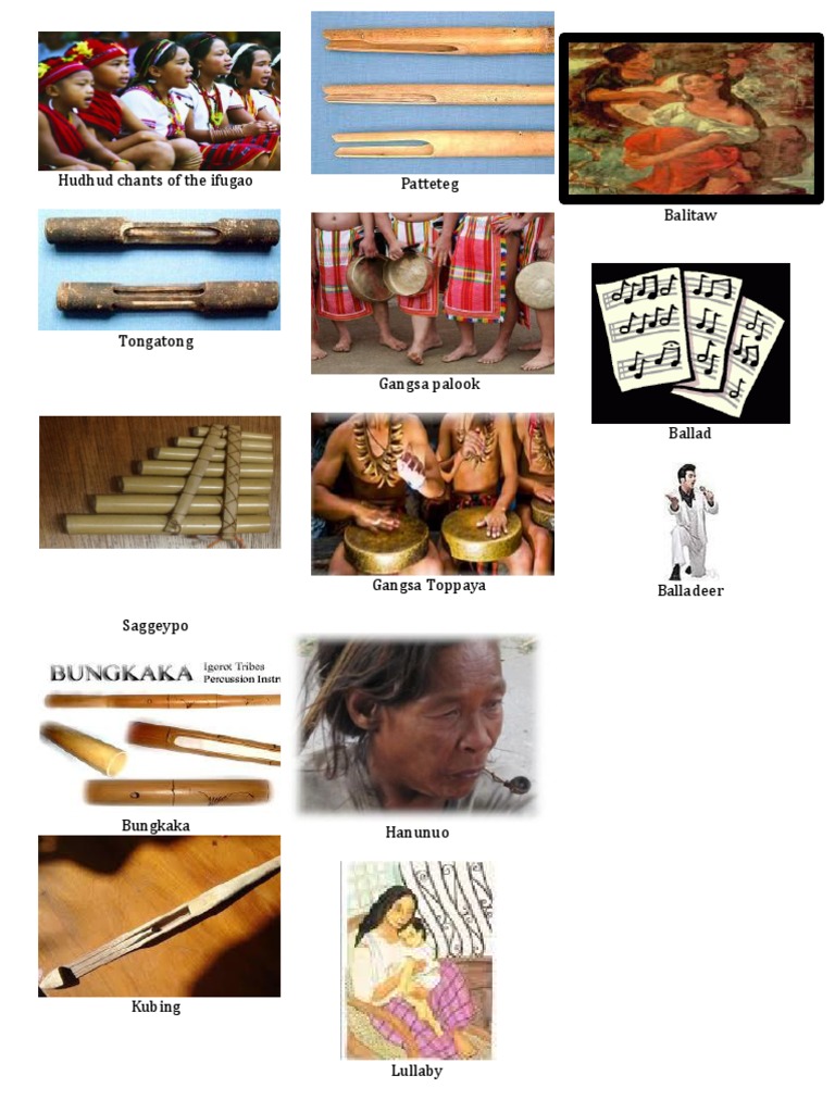 Ifugao Hudhud Chants and Instruments | PDF | Performing Arts | Leisure