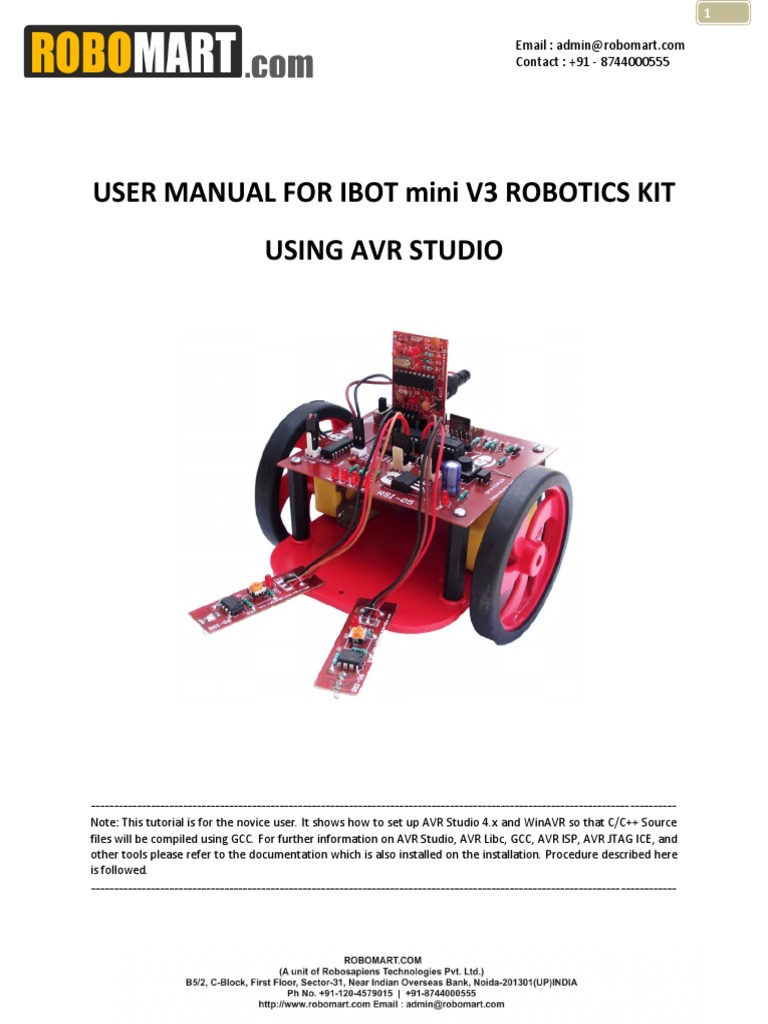 User Manual IBOT Mini V3 | PDF | Analog To Digital Converter | Amplifier