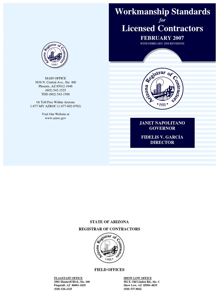 Workmanship Standards | PDF | Masonry | Arizona