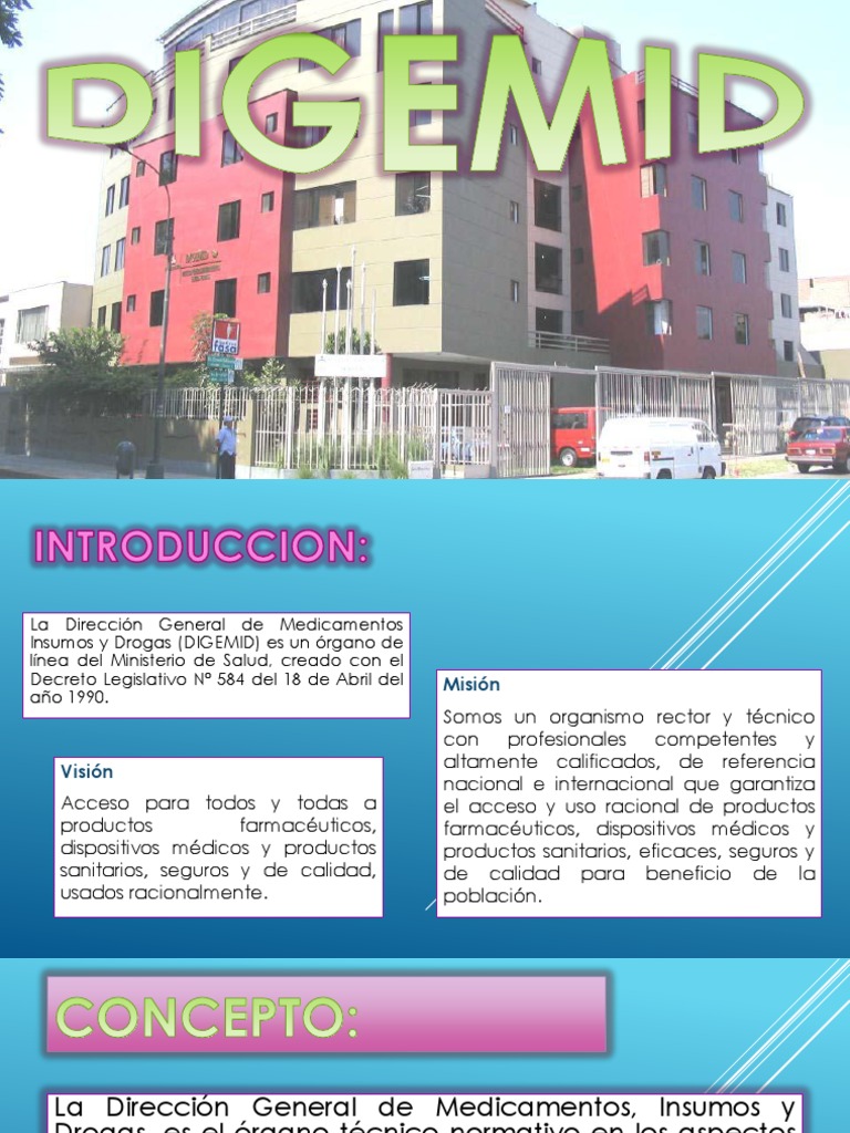 DIGEMID | PDF | Farmacia | Farmacéutico