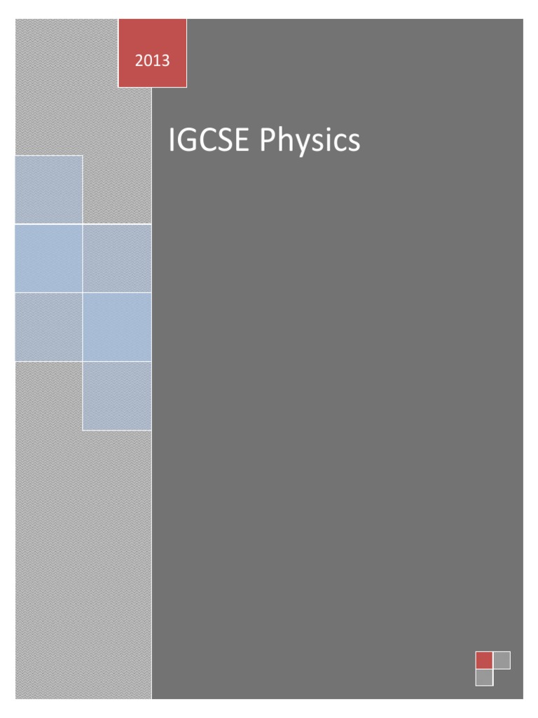 Igcse Physics Revision | PDF | Electric Current | Electrical Resistance ...