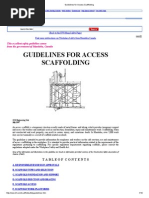 Scaffolding Handover Certificate | PDF | Scaffolding | Crane (Machine)