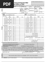 Form 3665 Cert of Mailing Fillable Blank | PDF | United States Postal ...