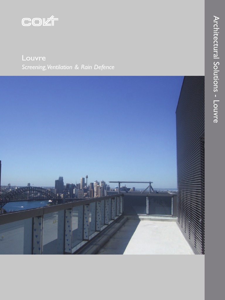 Designing Performance Louvre Systems | PDF | Ventilation (Architecture ...
