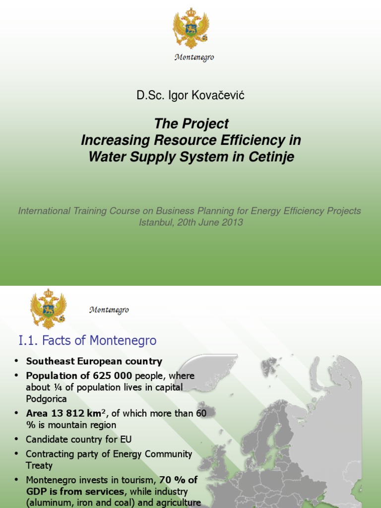 Energy Management in Cetinje Water Supply | PDF | Montenegro | Energy ...