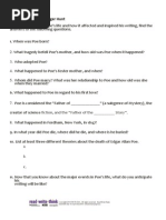Anne Frank Virtual Tour Webquest | PDF