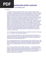 Texas ELPS Standards Overview | PDF | English Language | Reading ...