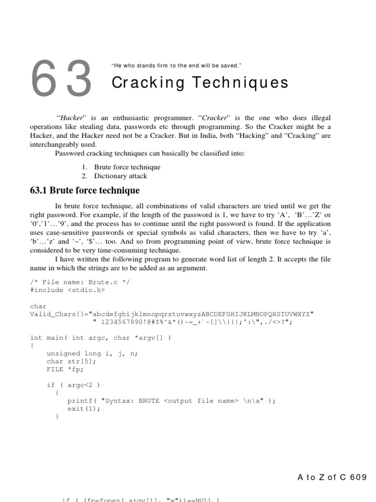 C Programming ch63 | PDF | Password | Security Hacker