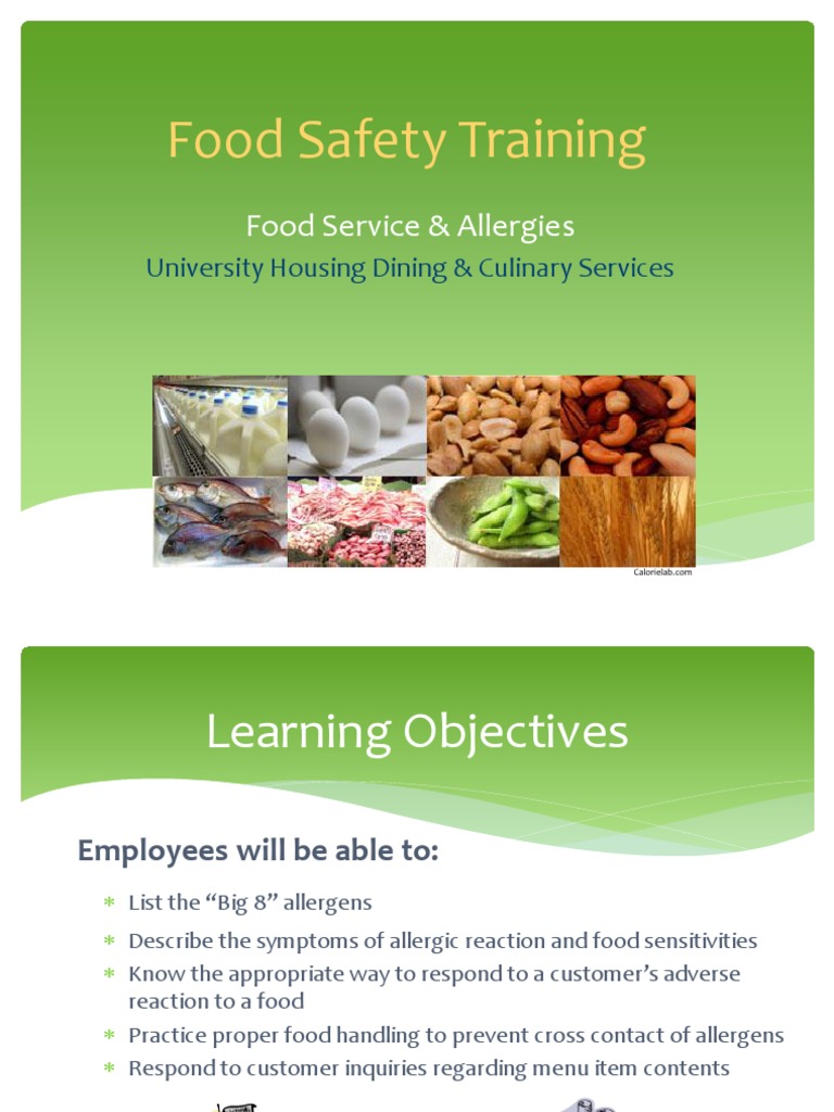 Food Safety Training - Updated | PDF Food Safety Training - Updated | PDF