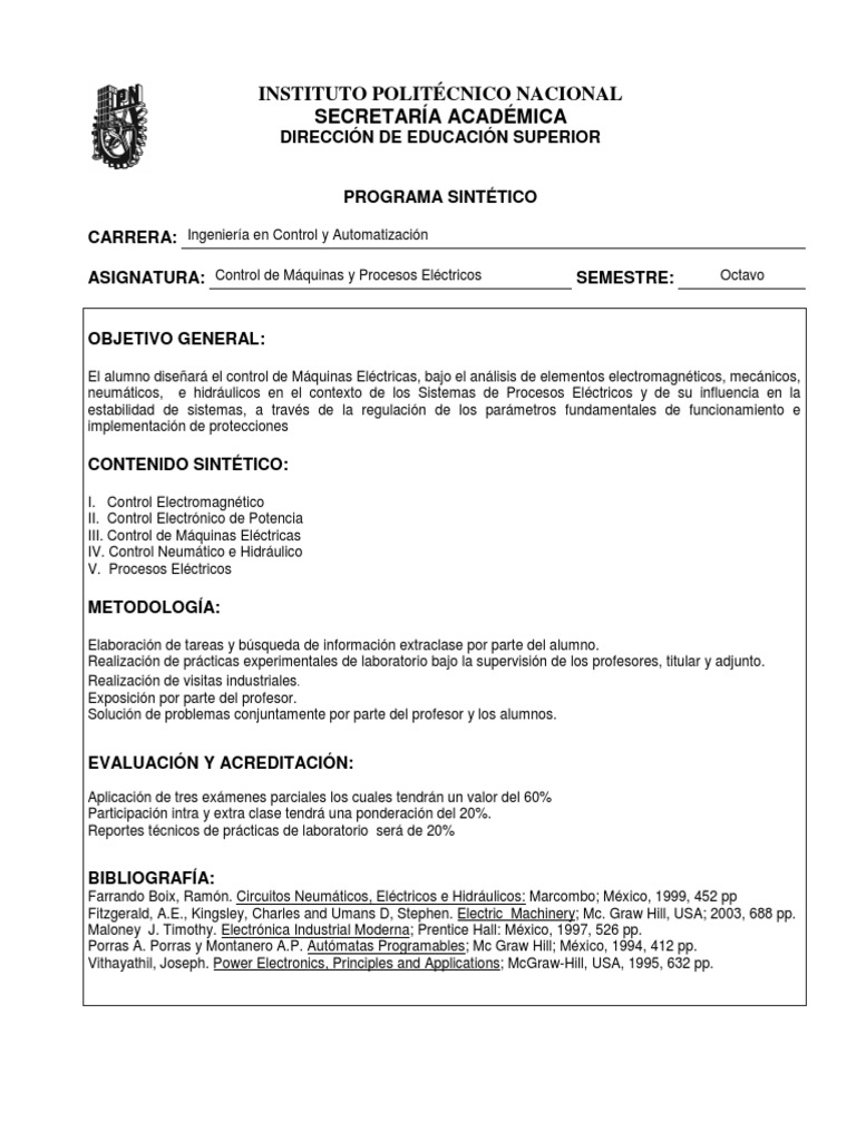 Control de M - Quinas y Procesos El - Ctricos | PDF | Neumática | Ingenieria Eléctrica