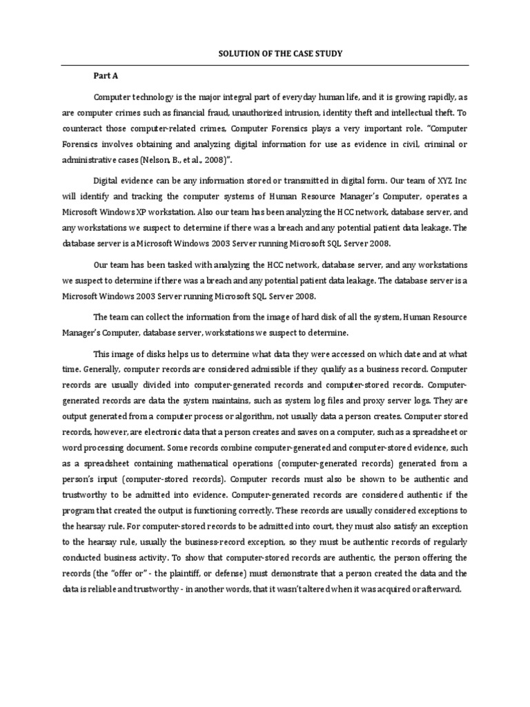 Solution Forensic | PDF | Digital Forensics | Kernel (Operating System)