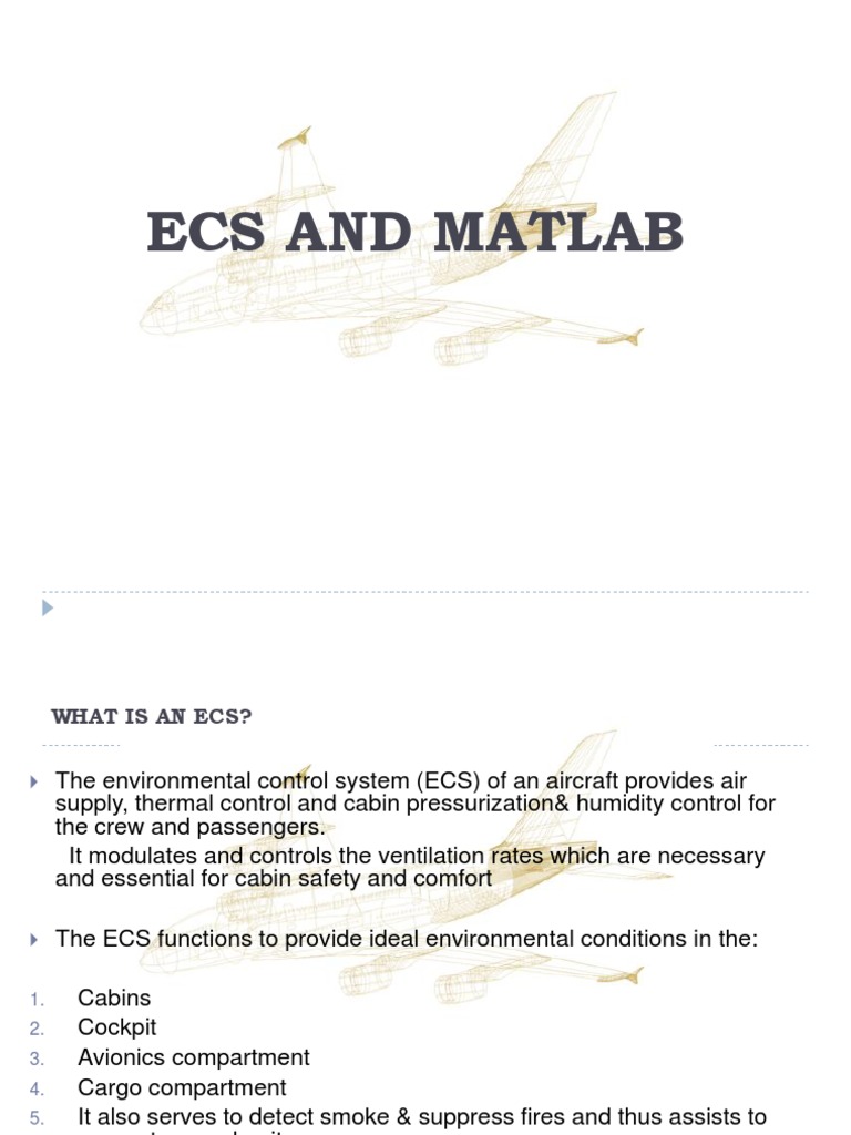 Ecs Matlab | PDF | Relative Humidity | Heat Transfer