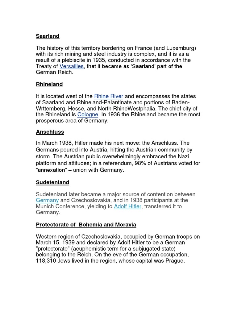 German Expansionism | PDF