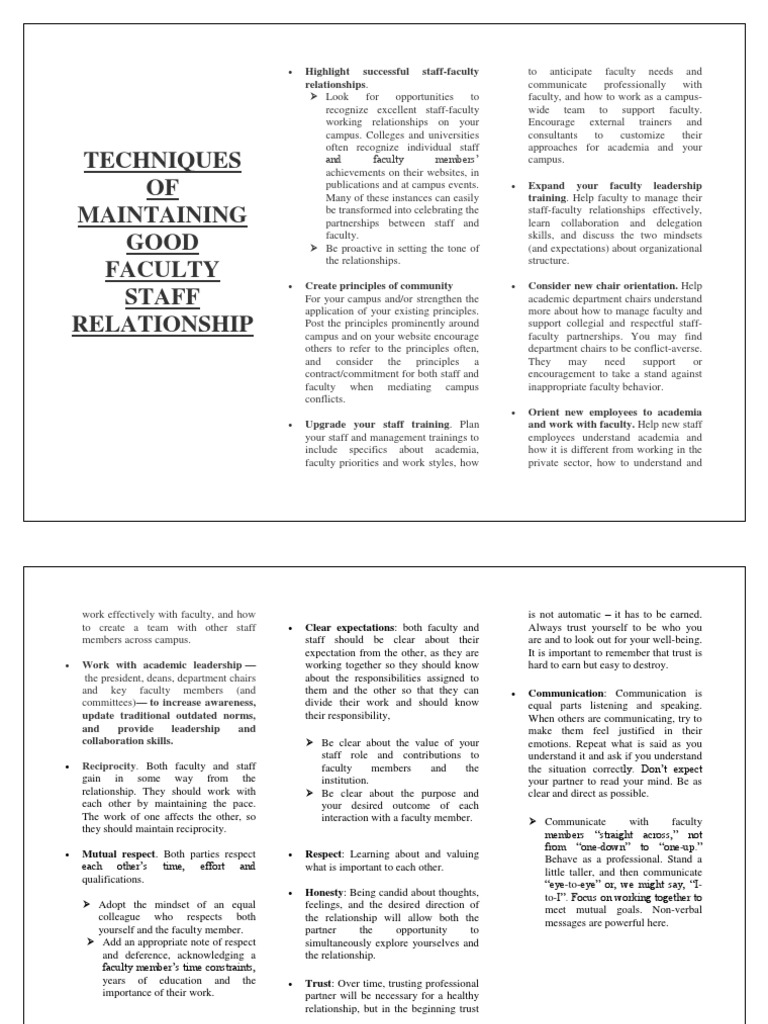 Techniques of Working Together | PDF | Leadership | Collaboration
