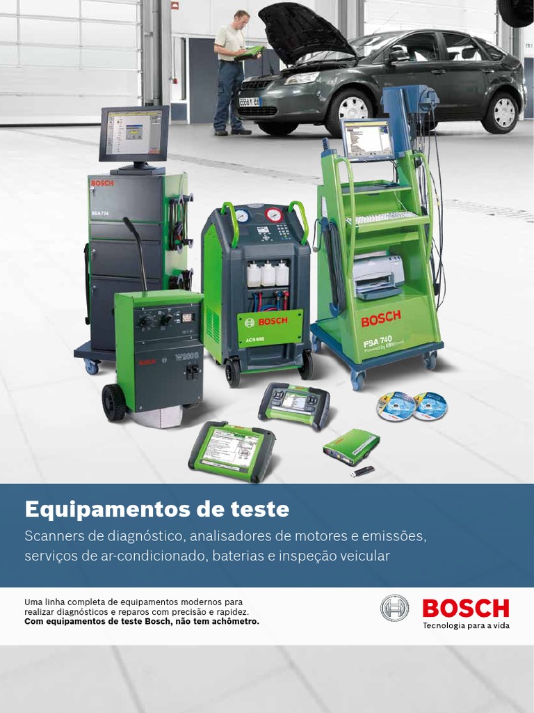 Equipamentos de Teste BOSCH PDF | PDF