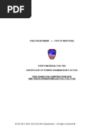 FDNY F02 Practice Test - PDF | PDF | Fire Safety | Fires