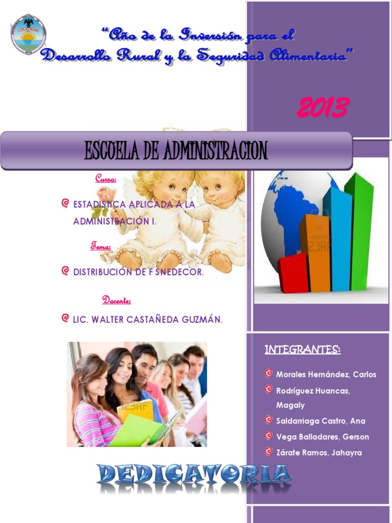 Distribución F. de Snedecor Administracion | Descargar gratis PDF ...