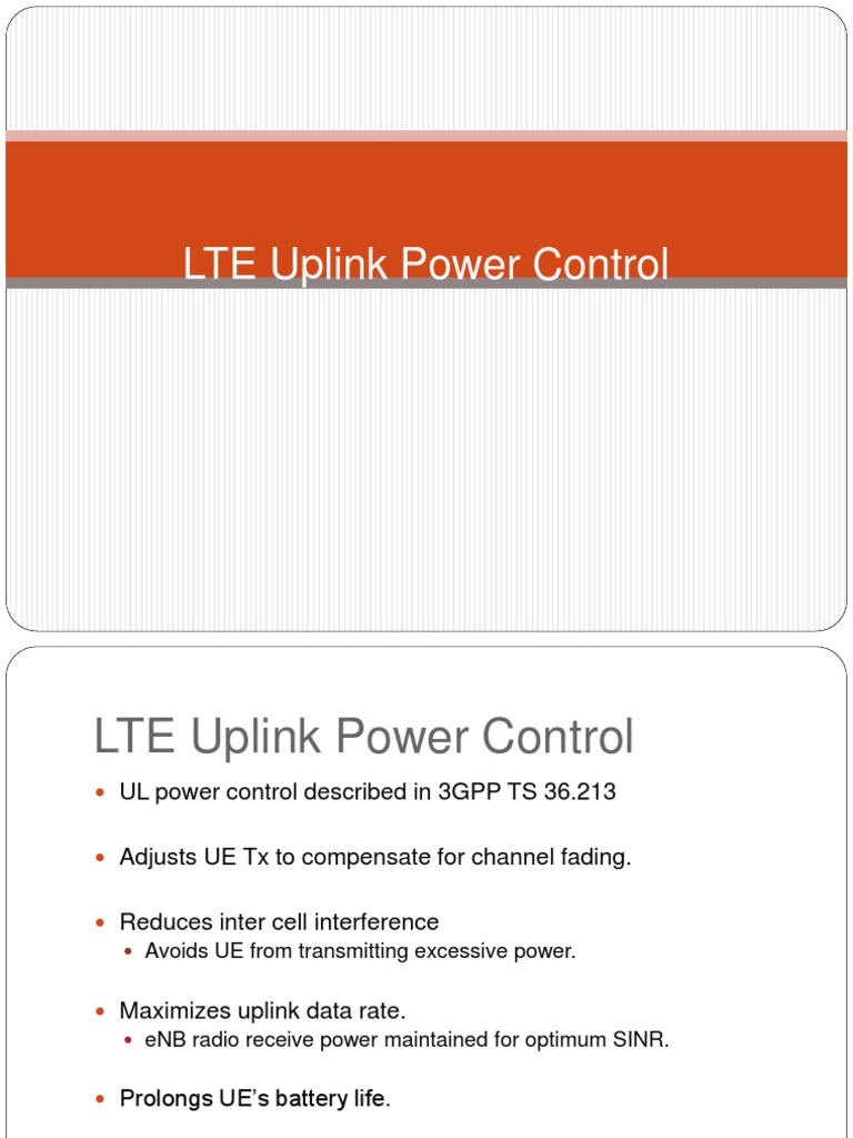 LTE Power | PDF | Mimo | Antenna (Radio)