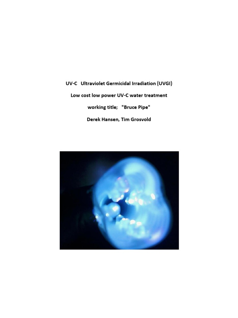 UV C Portfolio Header | PDF | Ultraviolet | Electromagnetic Radiation
