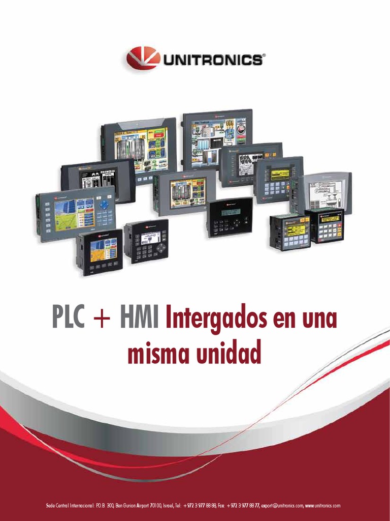 Unitronics - Catalogo 2014 Español | PDF | Scada | Ingeniería Electrónica