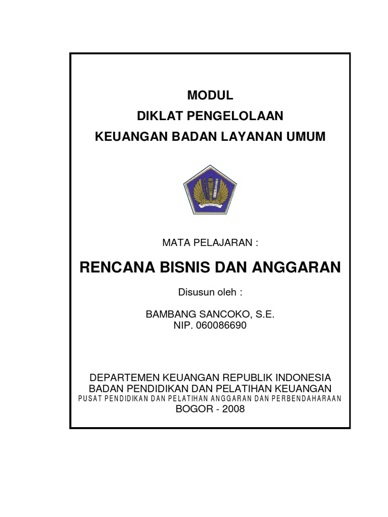 Modul - Rba - Blu Dan Format Rba Blu | PDF