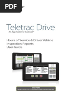 Driver's Guide to Geotab Drive App | PDF | Ios | Mobile Computers