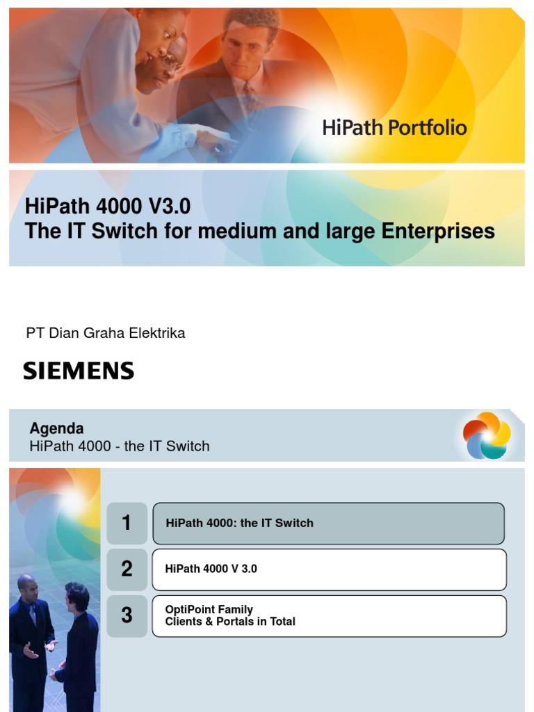 Training HiPath 4000 V3.0 | PDF | Session Initiation Protocol | Gateway ...