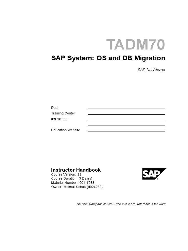 Tadm70 en Col98 FV Inst A4 | PDF