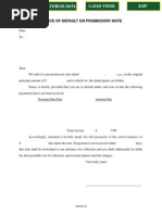 Demand Letter (Unpaid Rent) | PDF