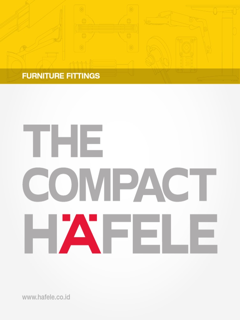 Ebook Hafele Furniture Fittings Compact | PDF | Door | Cabinetry