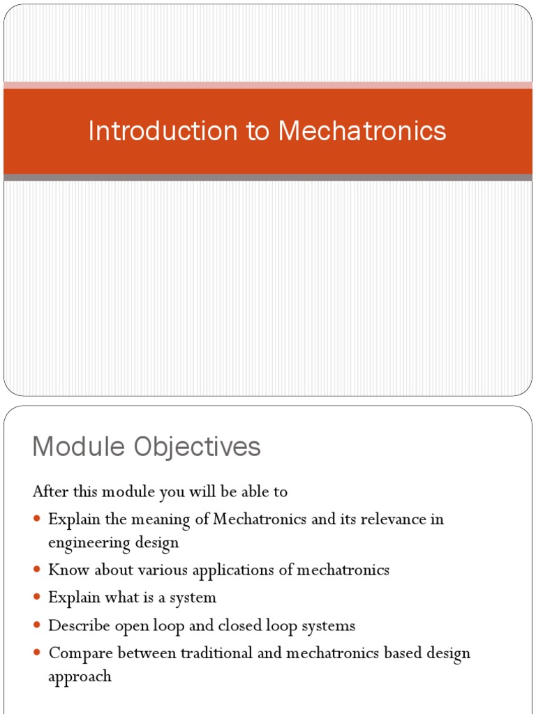 Introduction to Mechatronics Concepts | PDF | Image Scanner | Charge ...
