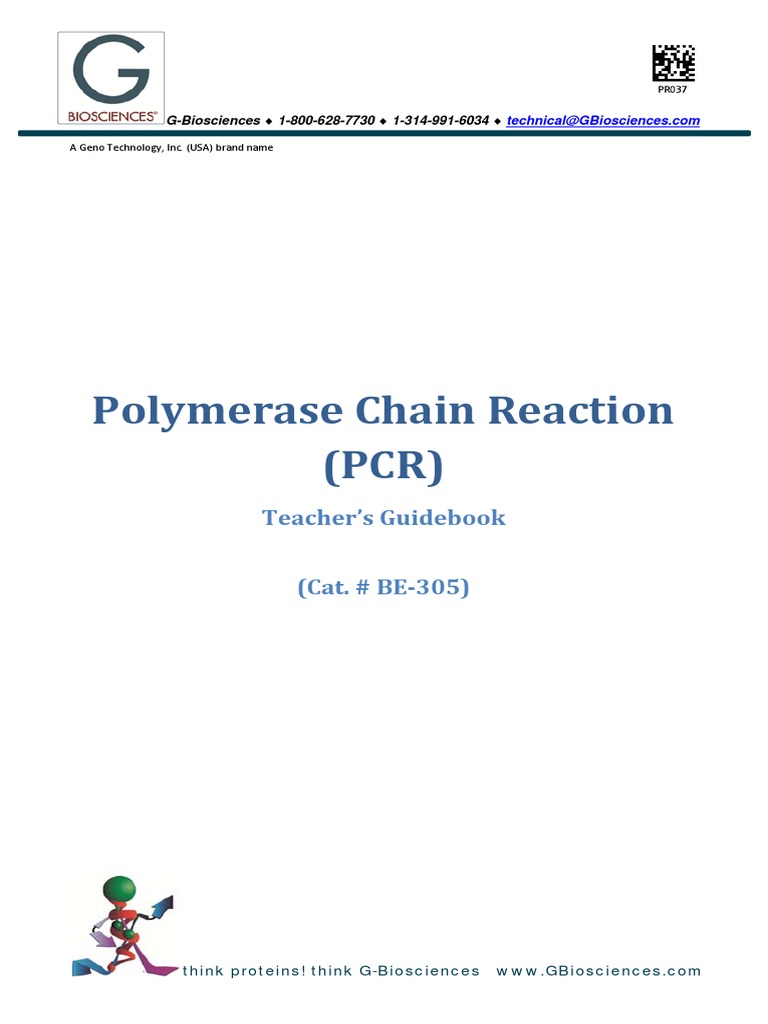 PCR Teacher's Guidebook for Students | PDF | Polymerase Chain Reaction ...