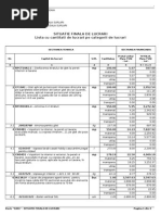 Deviz Lucrari Constructii | PDF